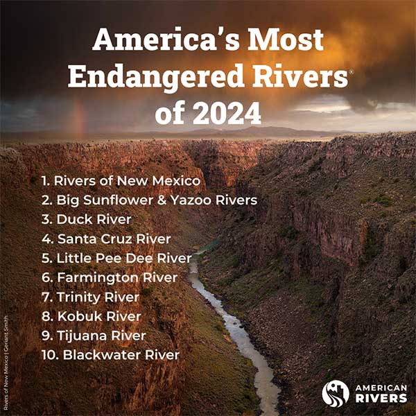 Blackwater River Named Among America’s Most Endangered Rivers for 2024